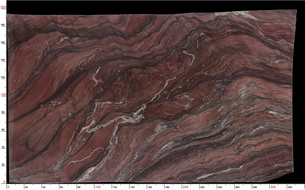 Fusion Fire Quartzite Slabs : 66.286㎡ in stock