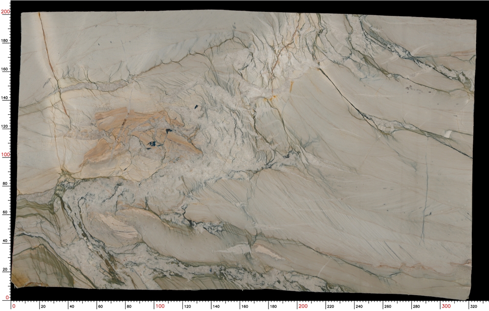 Picasso Silver Quartzite Slabs - M9355