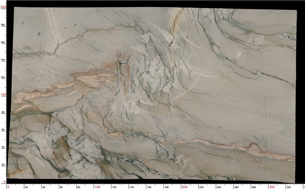 Picasso Silver Quartzite Slabs - M9355