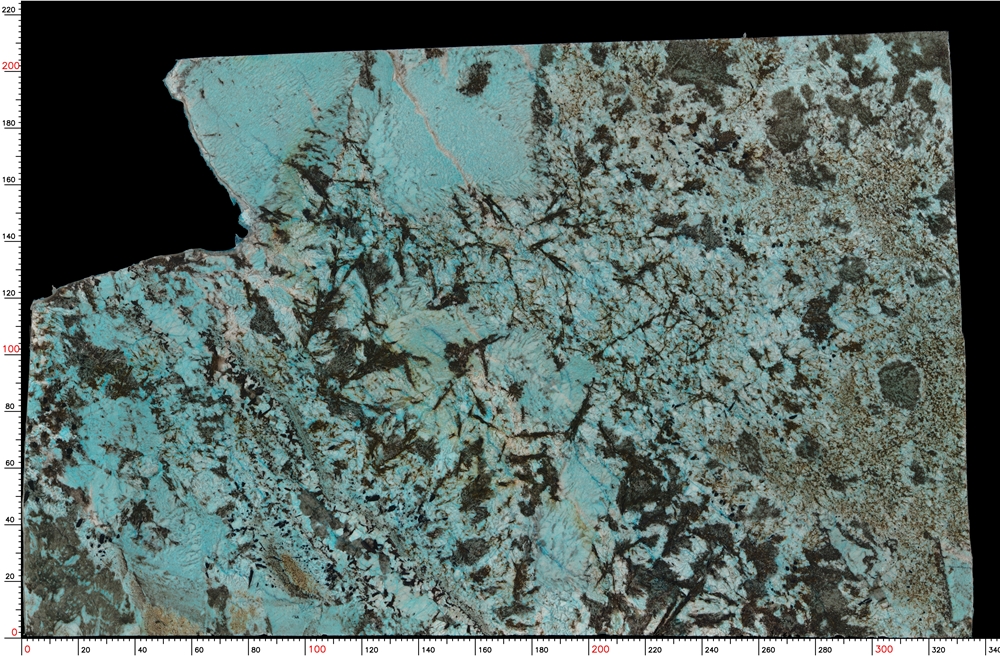 Tiffany Blue Quartzite Slabs - CC06