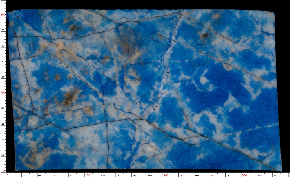 Cristallo Blue Quartzite Slabs - M9155