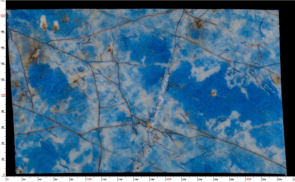 Cristallo Blue Quartzite Slabs - M9155