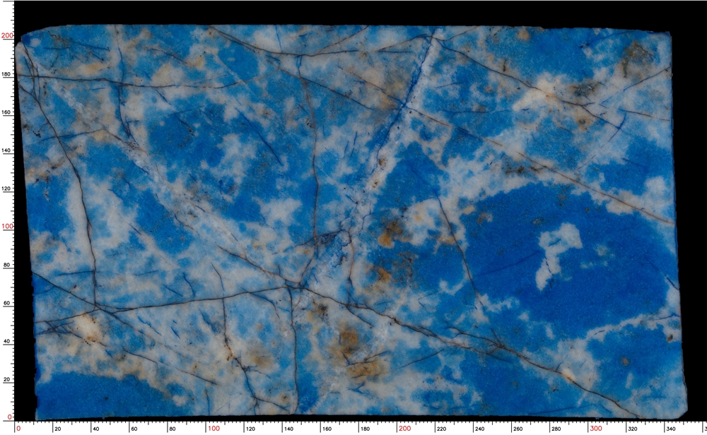 Cristallo Blue Quartzite Slabs - M9155