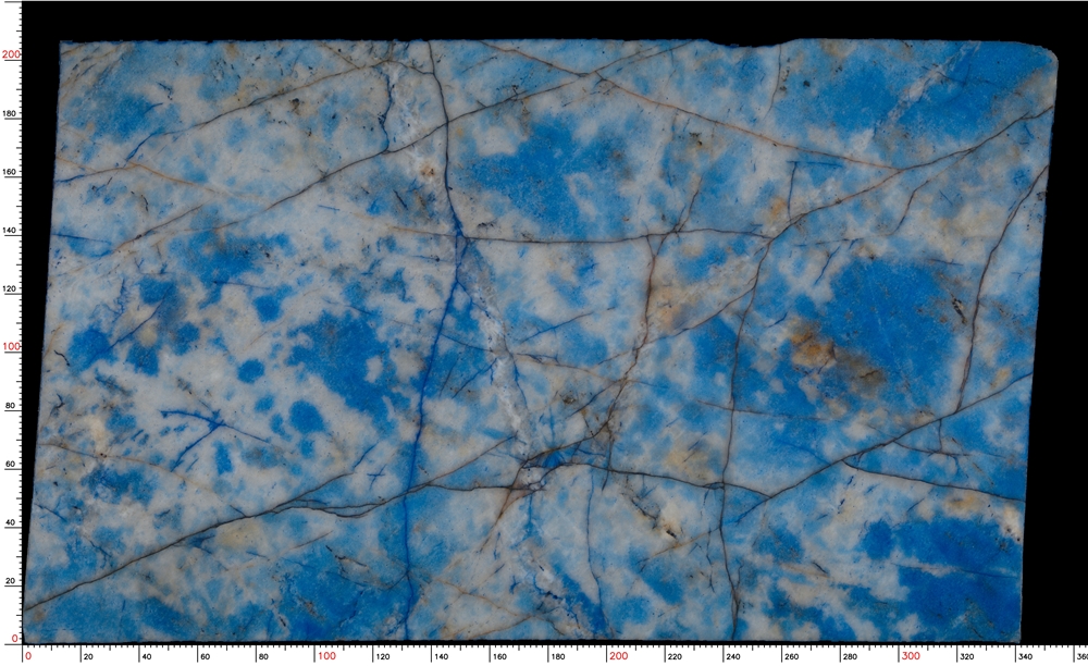 Cristallo Blue Quartzite Slabs - M9155