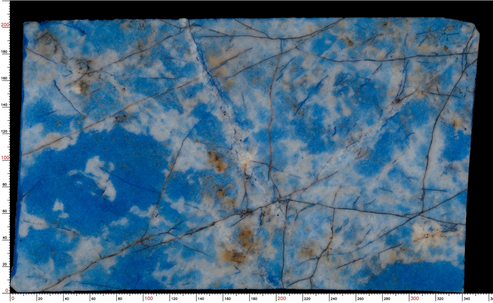 Cristallo Blue Quartzite Slabs - M9155