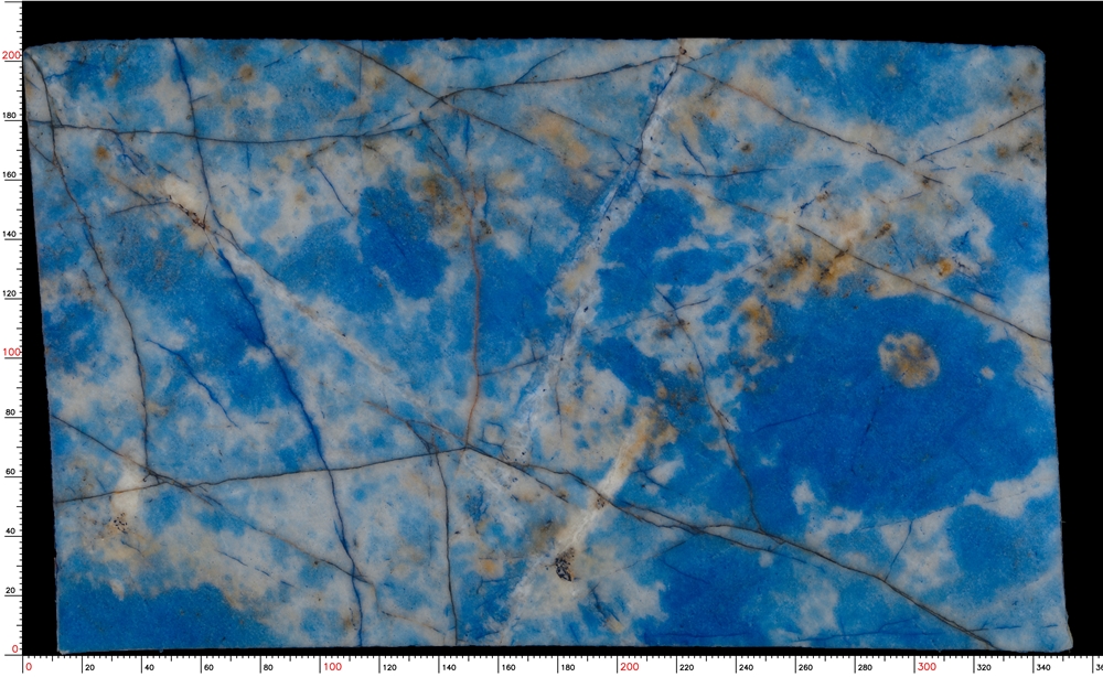Cristallo Blue Quartzite Slabs - M9155
