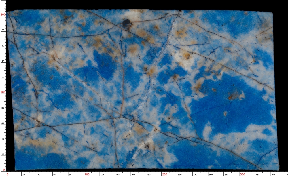 Cristallo Blue Quartzite Slabs - M9155