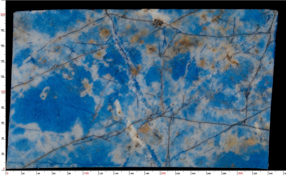 Cristallo Blue Quartzite Slabs - M9155