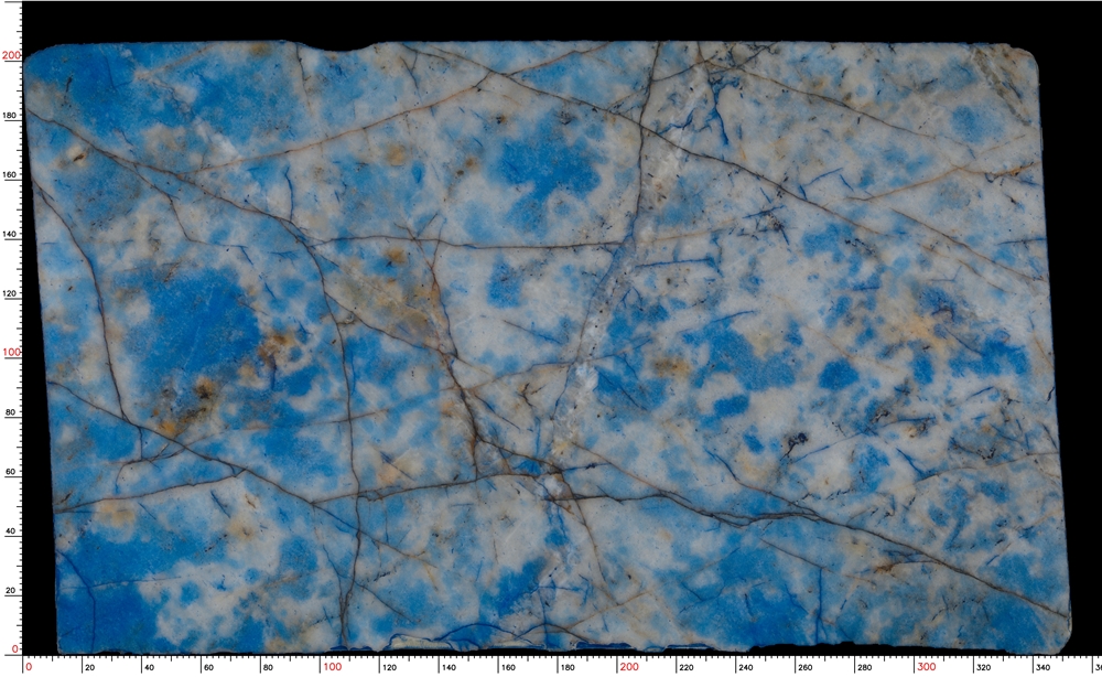 Cristallo Blue Quartzite Slabs - M9155