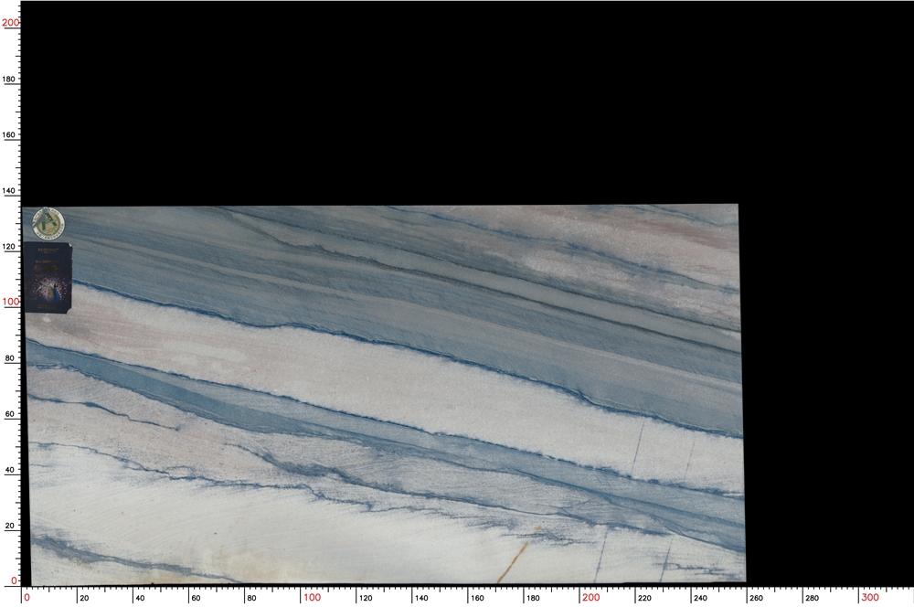 Azul Tropical Quartzite Slabs : 23.395㎡ in stock