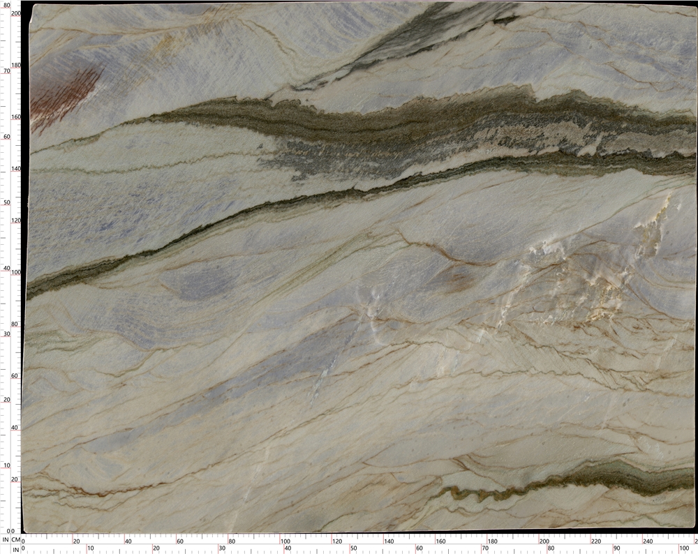 Admiral Blue Quartzite Slabs : 96.972㎡ in stock