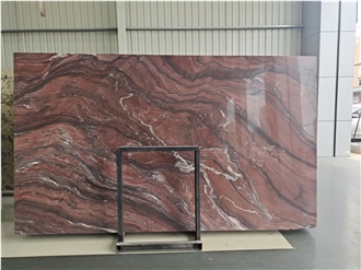 Red Quartzite Slabs in stock -stonevip.com